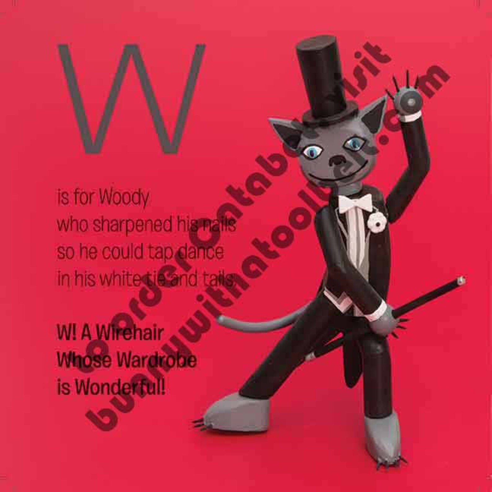 Woody in White Tie and Tails | Etsy