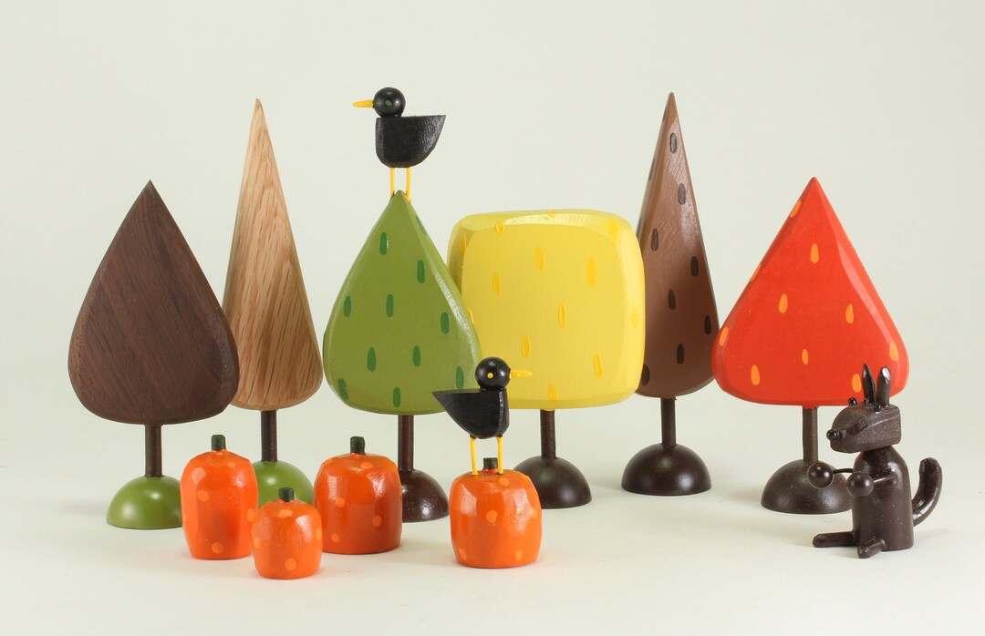 Build Your Own Fall Scene | Autumn Leaves | Squirrel | Tabletop ...