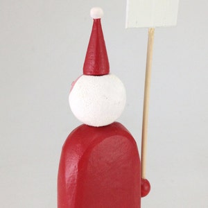 Holiday Santa, Rabbi or Elf Figures With Custom Signs - Etsy