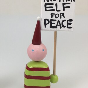 Picketing Elf Figures Christmas Figurine Christmas Decoration Holiday ...