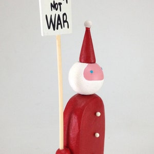 Holiday Santa, Rabbi or Elf Figures With Custom Signs - Etsy