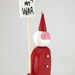 Holiday Santa, Rabbi or Elf Figures With Custom Signs - Etsy