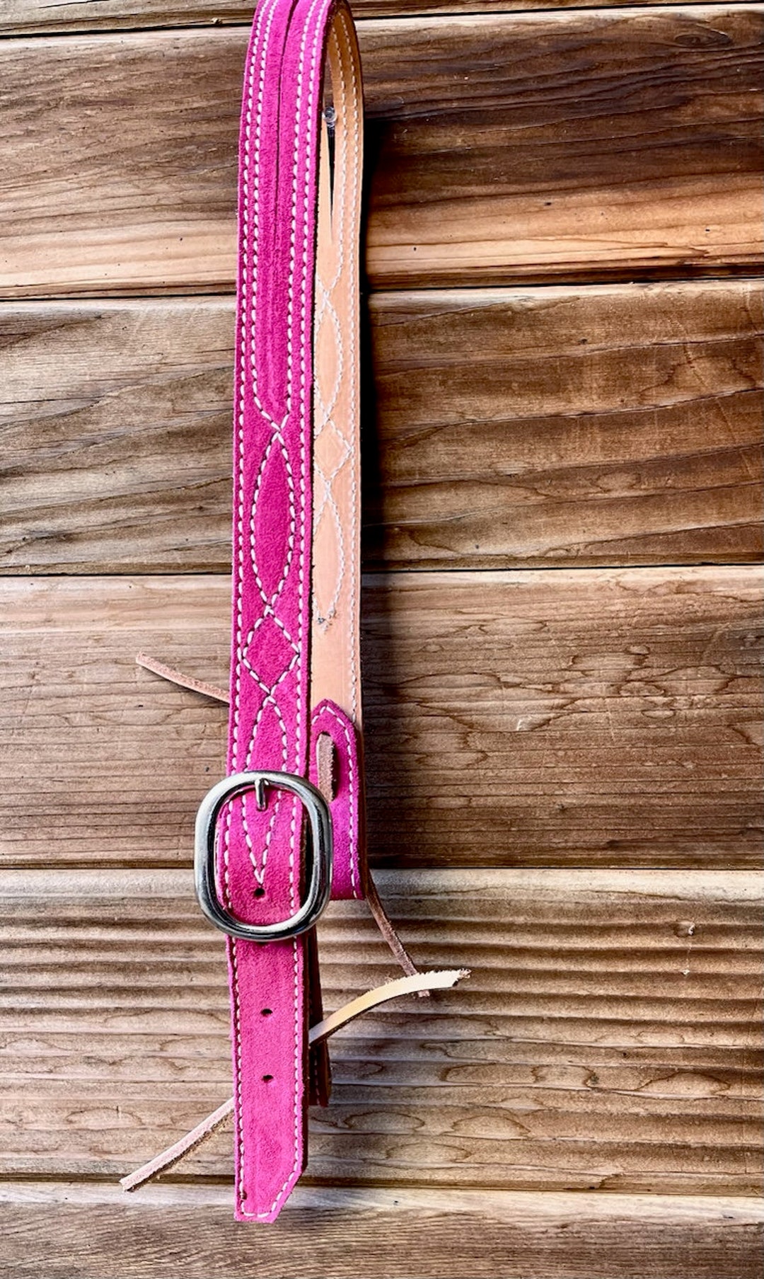 Custom Handmade Leather Headstalls With Gunslinger Detail Stitching. - Etsy