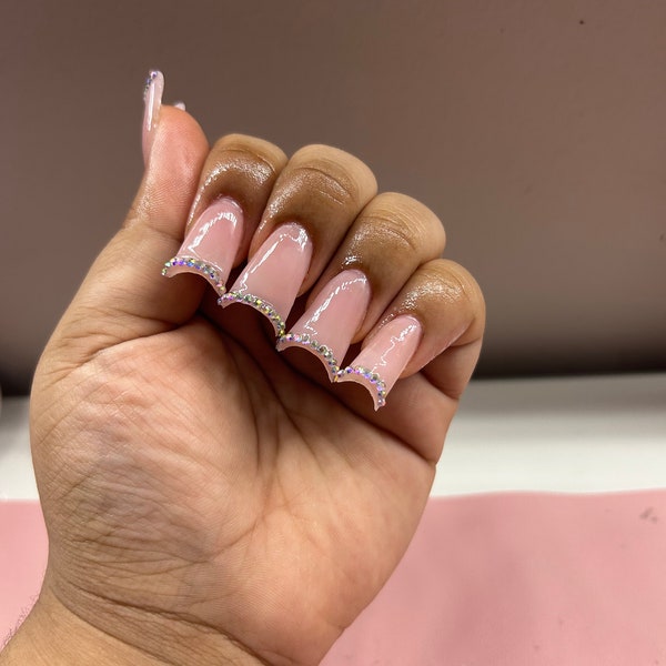 Acrylic Duck Nails - Etsy