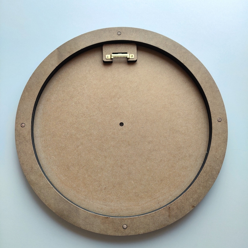 Round MDF Art Board: DIY Clock or Painting Base - Etsy