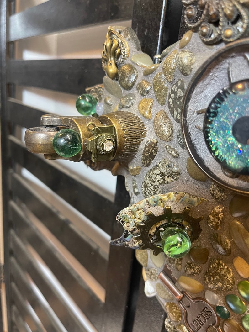 Angler Fish, lawrence Deep Sea Fish, Lantern Fish, Mosaic, Sculpture ...