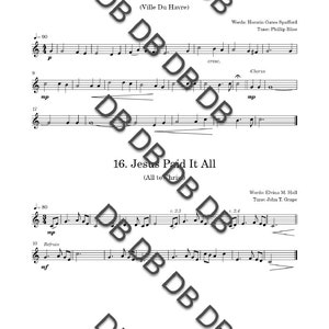 25 Popular Hymns (instrumentals) - Etsy