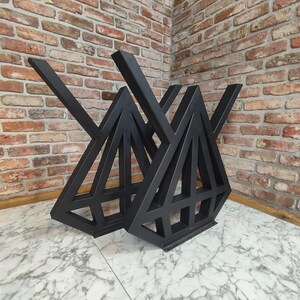 The Diamond Dining Table Base, Metal Base for Dining Tables,heavy Duty ...
