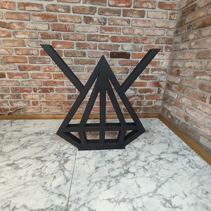 The Diamond Dining Table Base, Metal Base for Dining Tables,heavy Duty ...