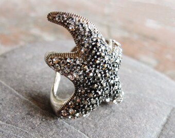 Starfish ring | Etsy