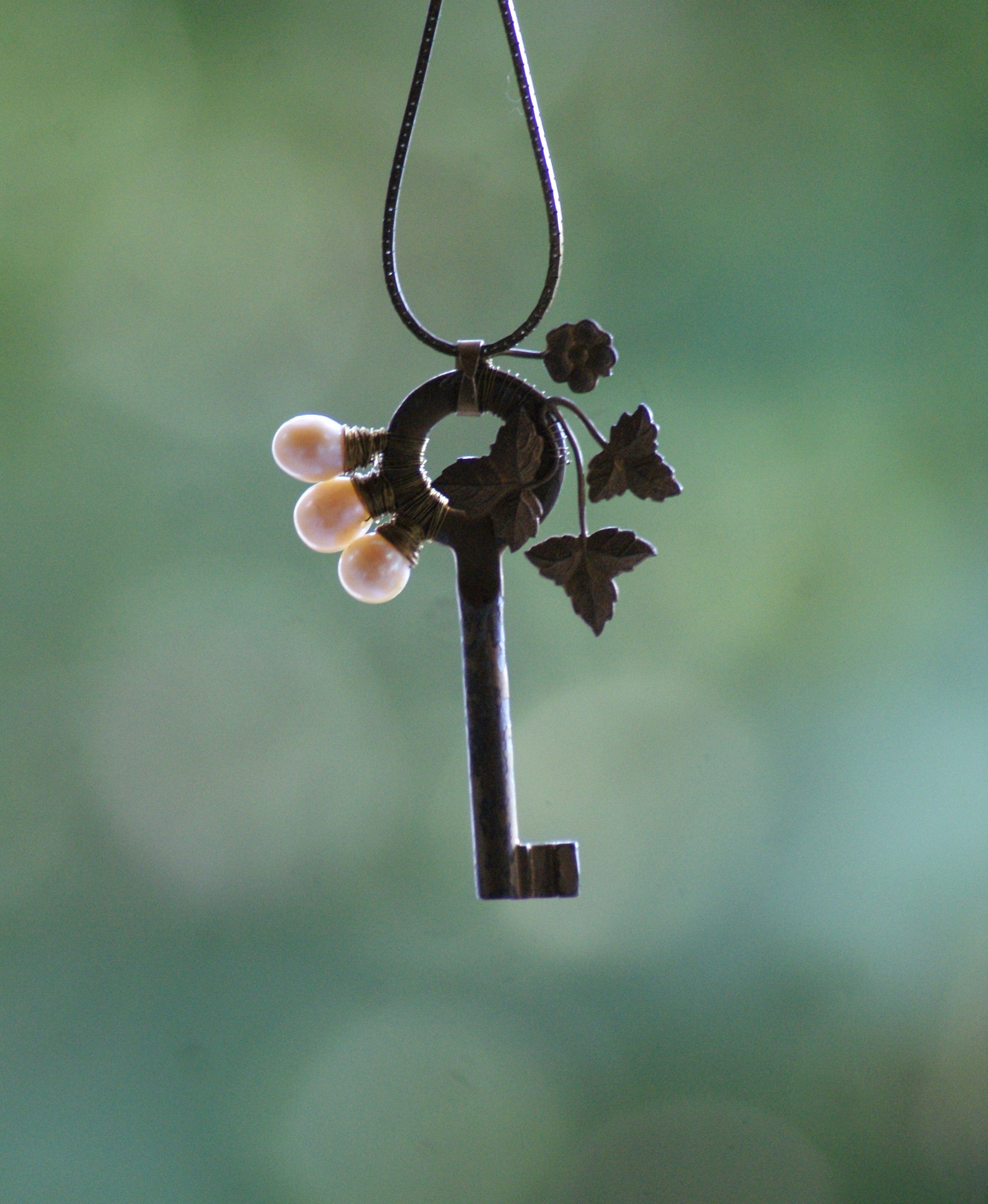 Pearl Key Steampunk Necklace With Wonderful Vintage Finds and ...