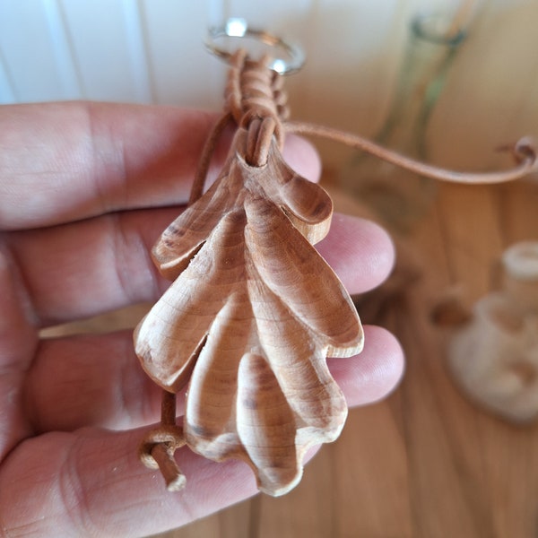 Wooden Key Ring - Etsy