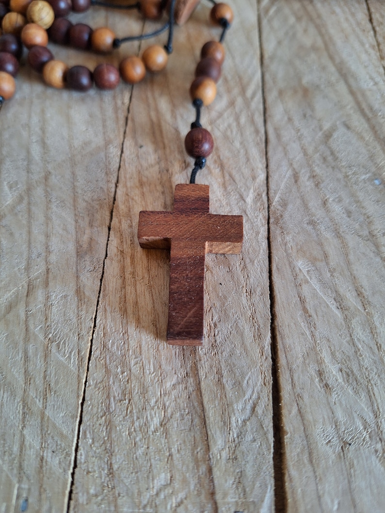 Wooden Rosaries , Exquisite Handcrafted Wooden Rosary , Handmade ...