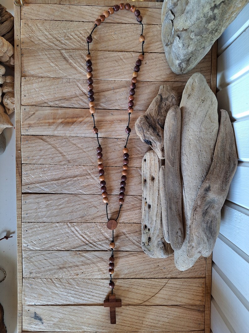 Wooden Rosaries , Exquisite Handcrafted Wooden Rosary , Handmade ...