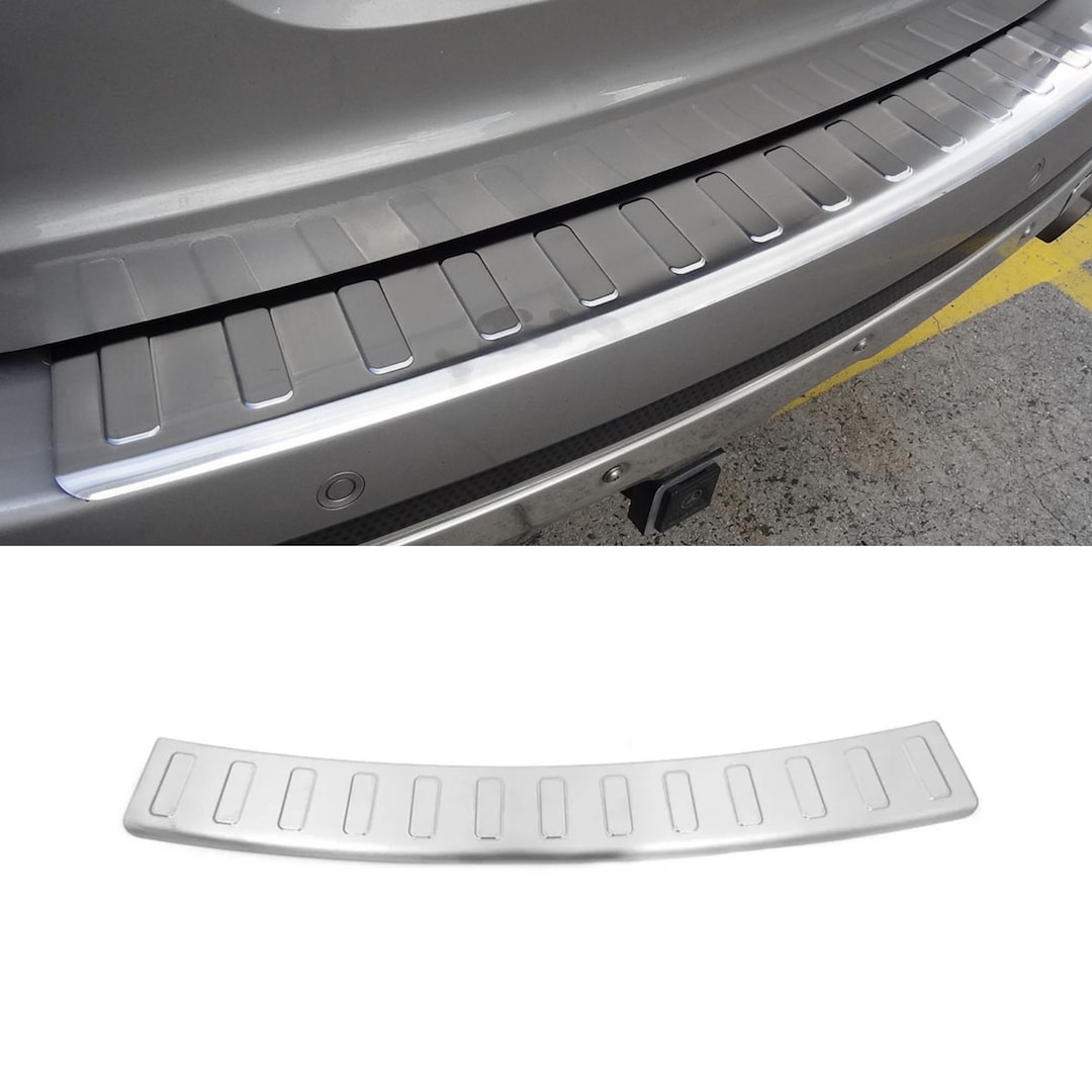 Stainless Steel Chrome Rear Bumper Protector Fit Mercedes-benz M-class ...
