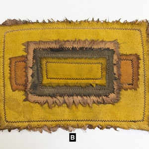 Hand Painted, Machine Appliquéd, Fabric Collage Patch - Etsy