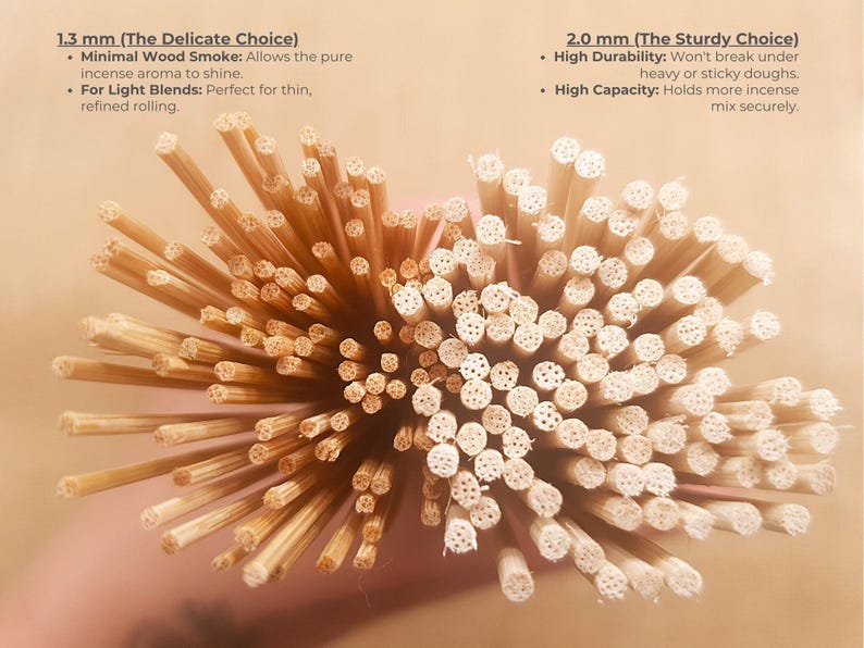Bamboo Sticks (2mm or 1.3mm) for Incense Making - Etsy