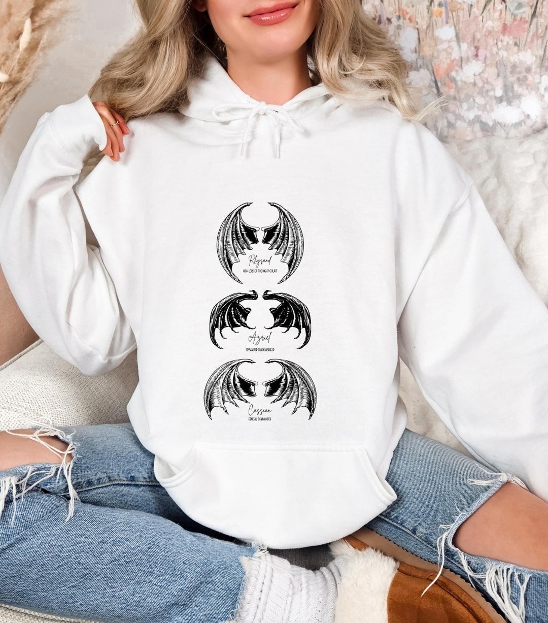 Acotar Bat Boys Christmas Hoodie, the Night Court Hoodie, Illyrians of ...