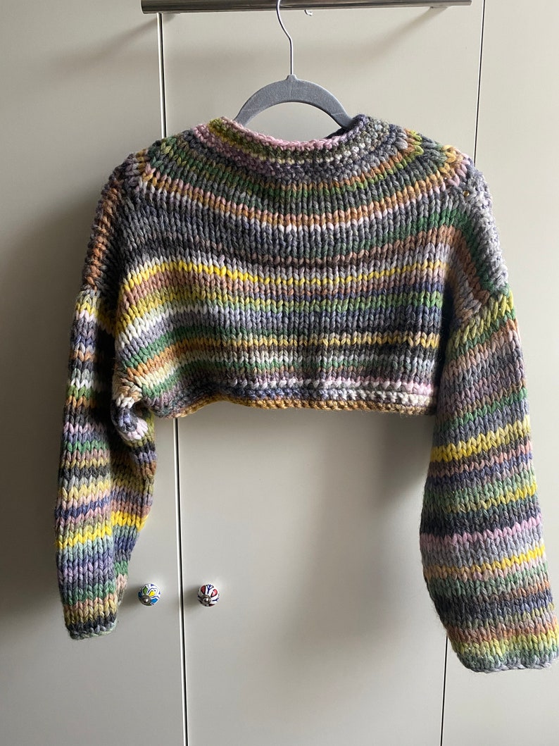 Cropped Sweater Knitting Patterns - Etsy