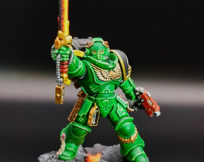 Warhammer Salamanders Lieutenant Pro Painted - Etsy