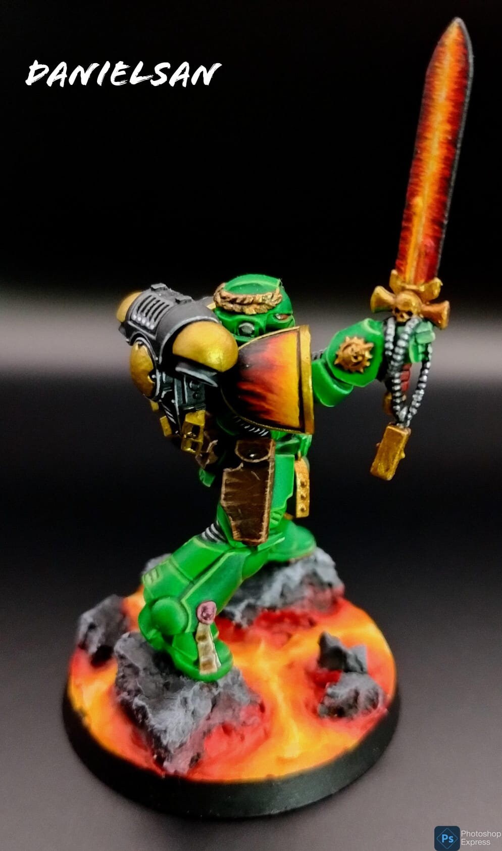 Warhammer Salamanders Lieutenant Pro Painted - Etsy