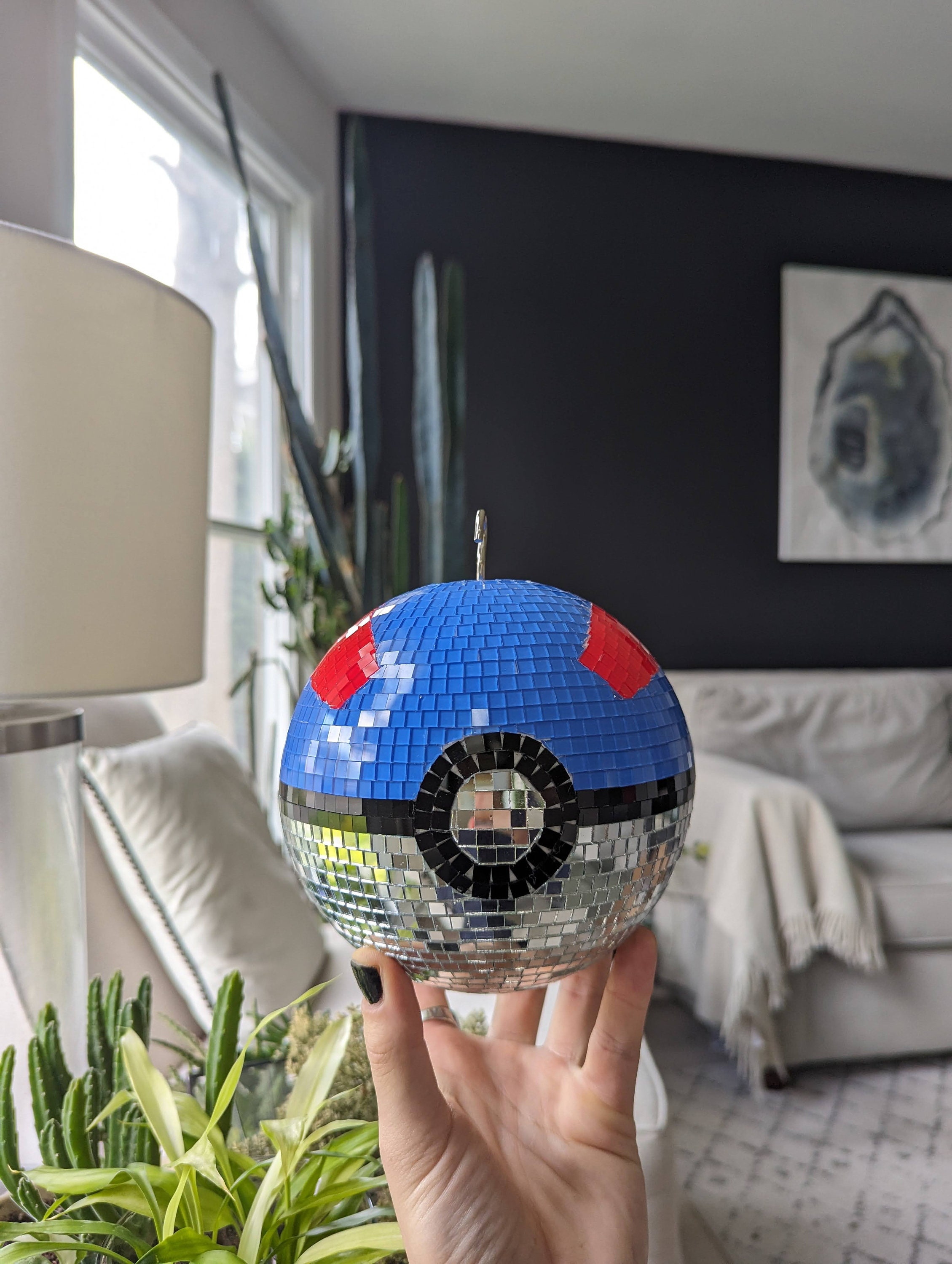 Pokeball, Disco, Disco Ball, Pokemon - Etsy