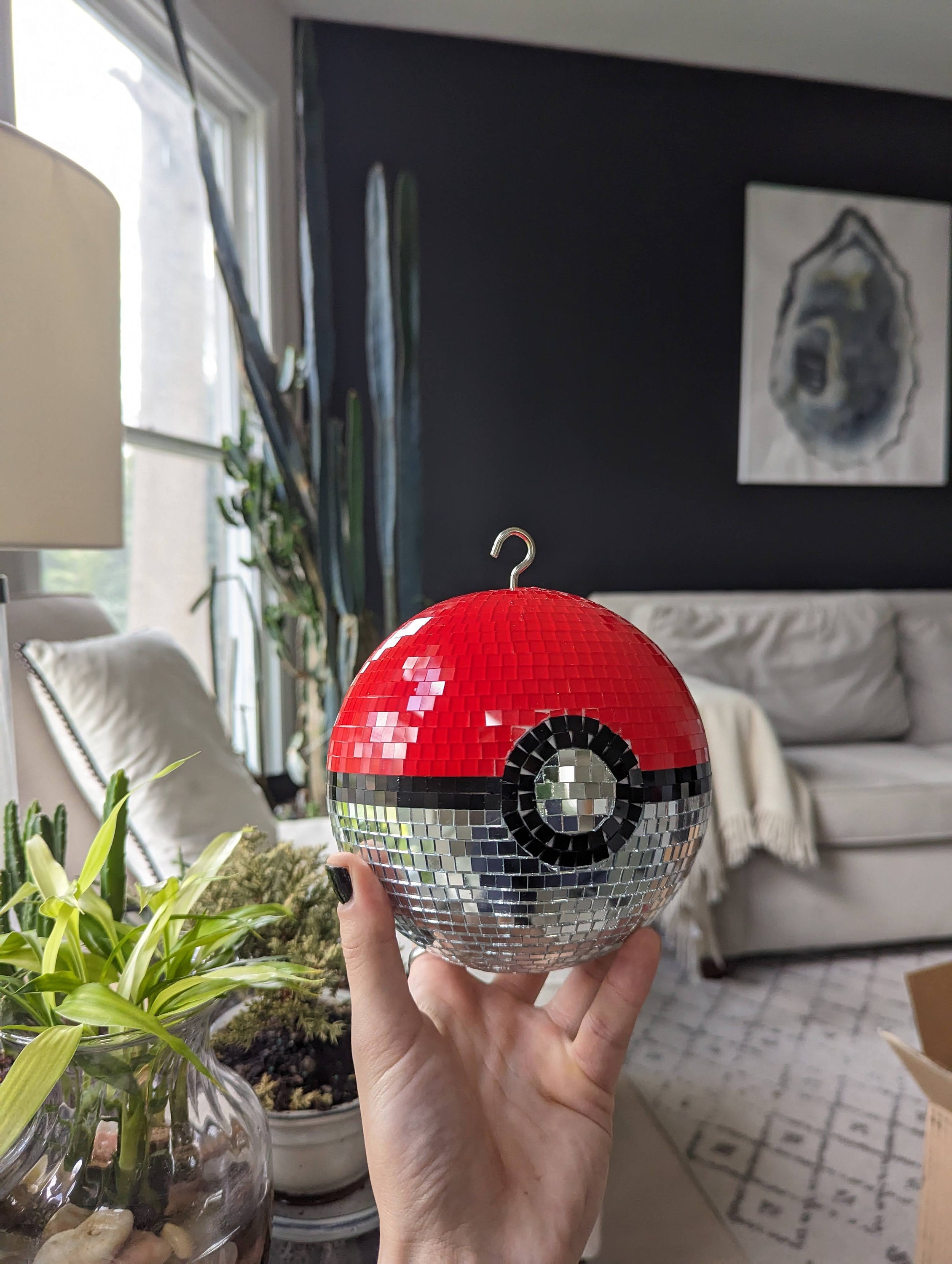 Pokeball, Disco, Disco Ball, Pokemon - Etsy