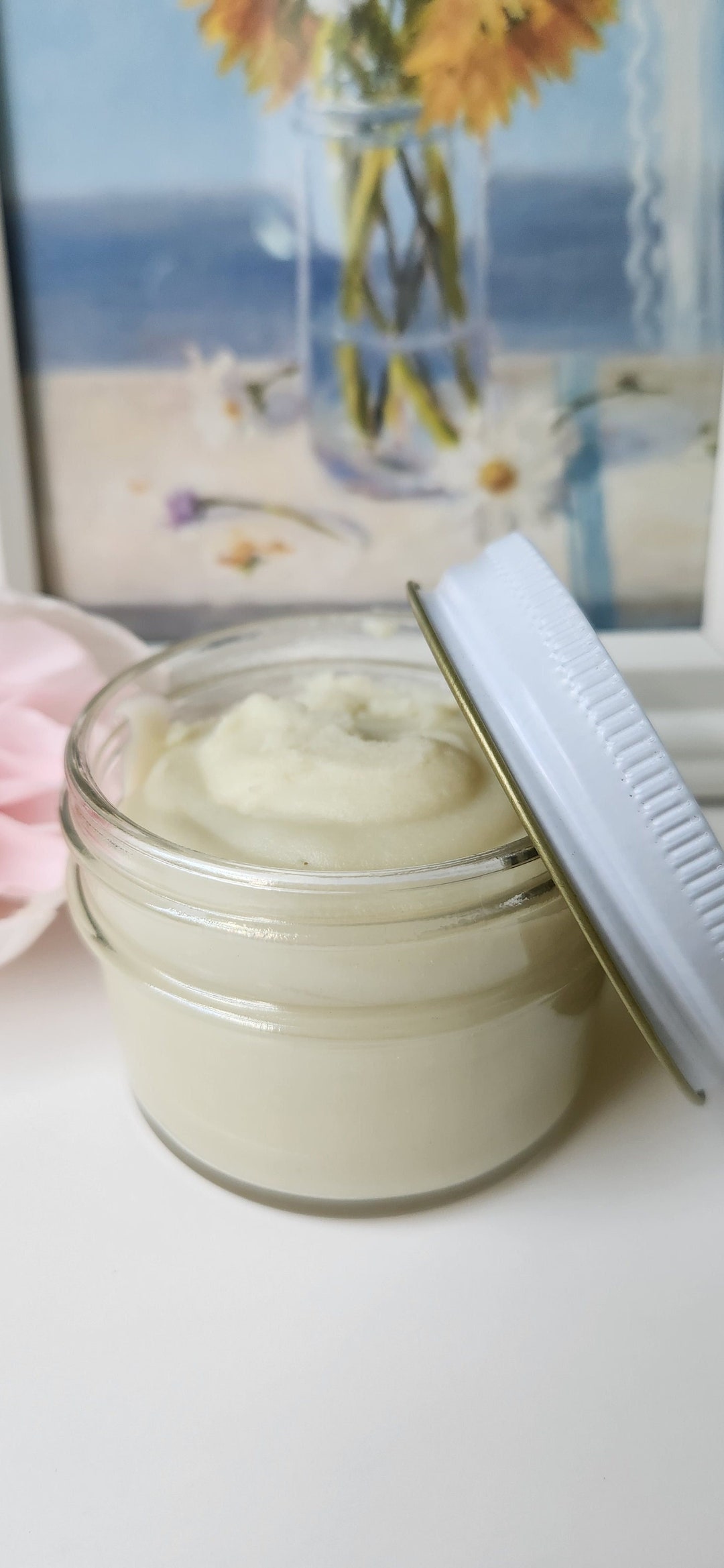 All Natural Whipped Body Butter for Dry Skin Nourishing Cream Hands ...
