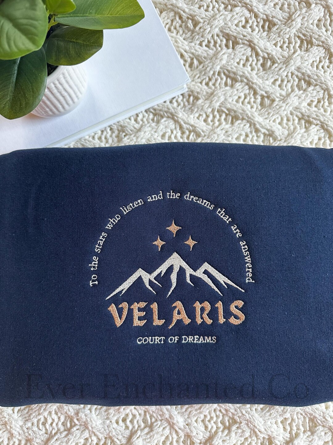 Embroidered Acotar Sweatshirt, Velaris Sweater, City of Starlight ...