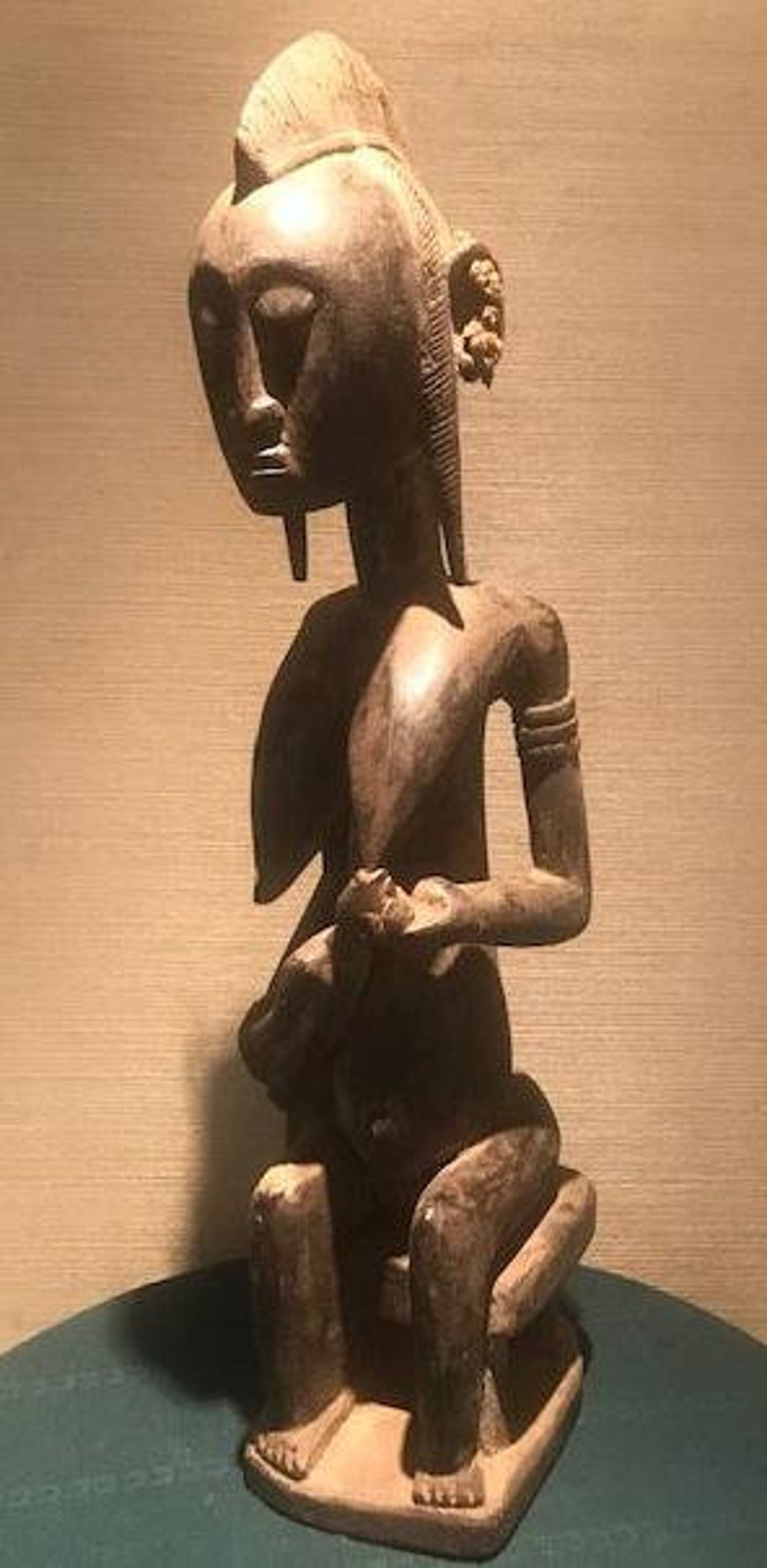 R-45 Dogon Statue Breastfeeding Woman African Art African Art Old ...