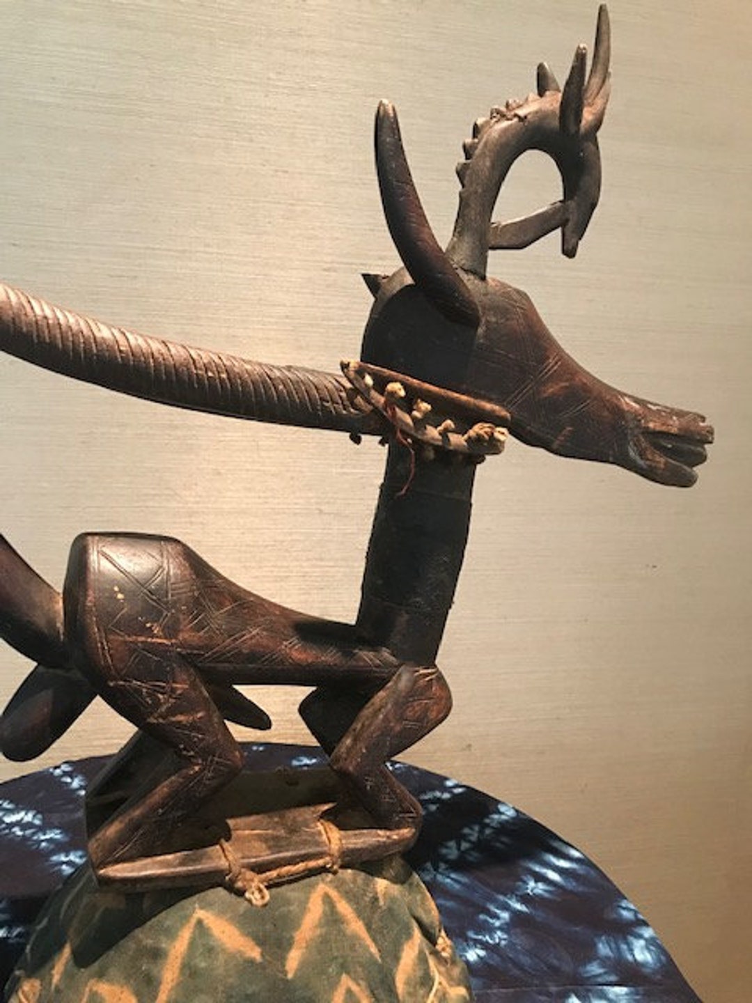 R-116 Bambara Chi Wara Mask African Art Dance Mask traditional African ...