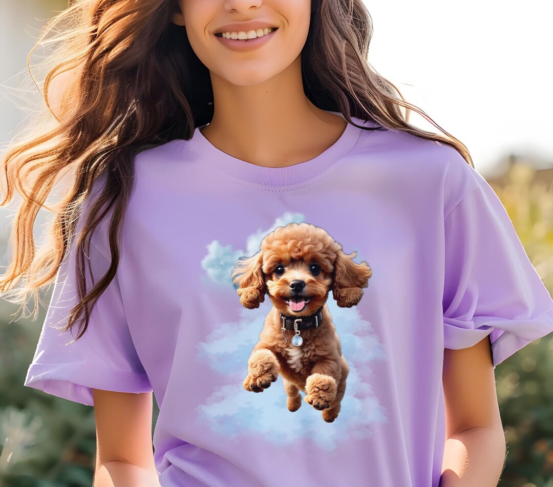 Comfort Colors® Poodle Shirt, Cute Dog T-shirt, Dog Lover Shirt, Poodle ...