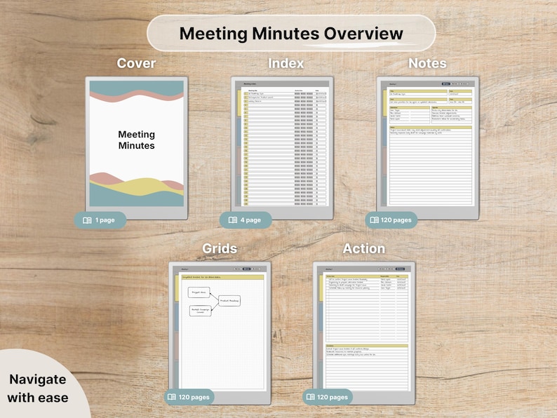 Meeting Minutes for Remarkable Paper Pro, 120 Meeting Entries ...