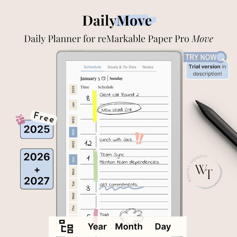 Remarkable Paperpro Calendar - Etsy