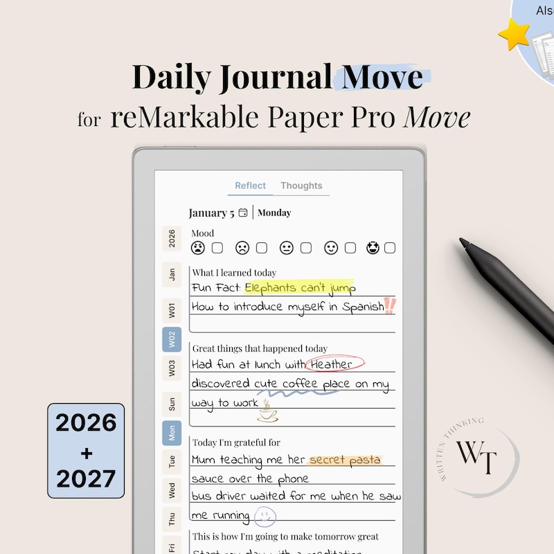 Daily Journal Prompt 2026 - Etsy