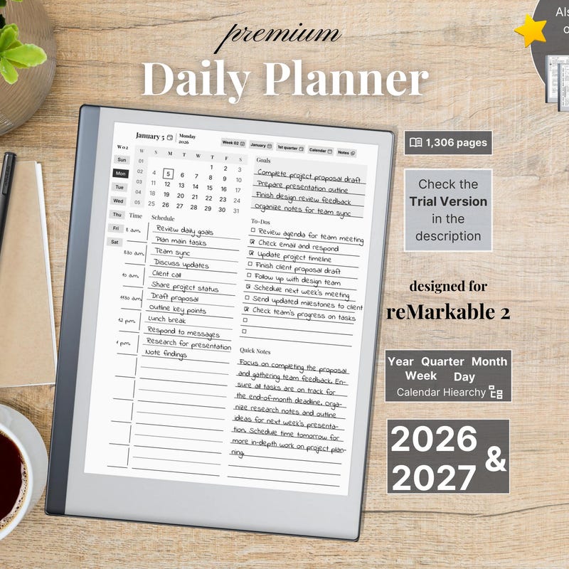 Calendar Review - Etsy