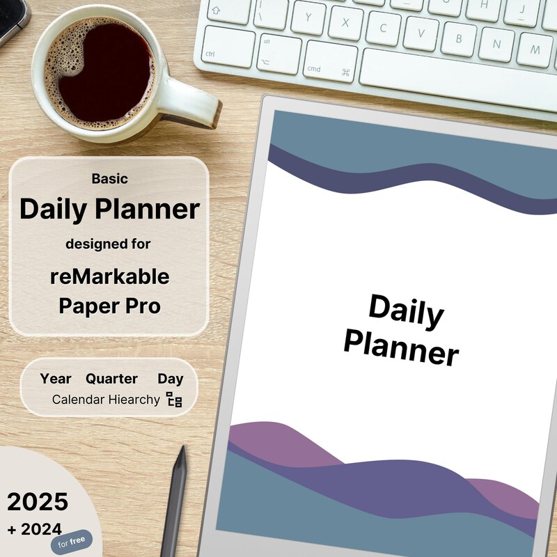Remarkable Pro Planner - Etsy