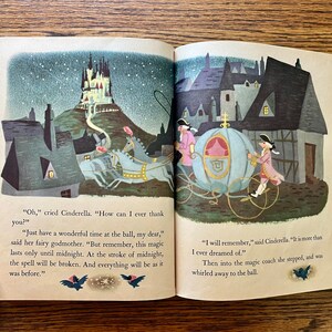 Walt Disney's Cinderella A Little Golden Book 1950 - Etsy
