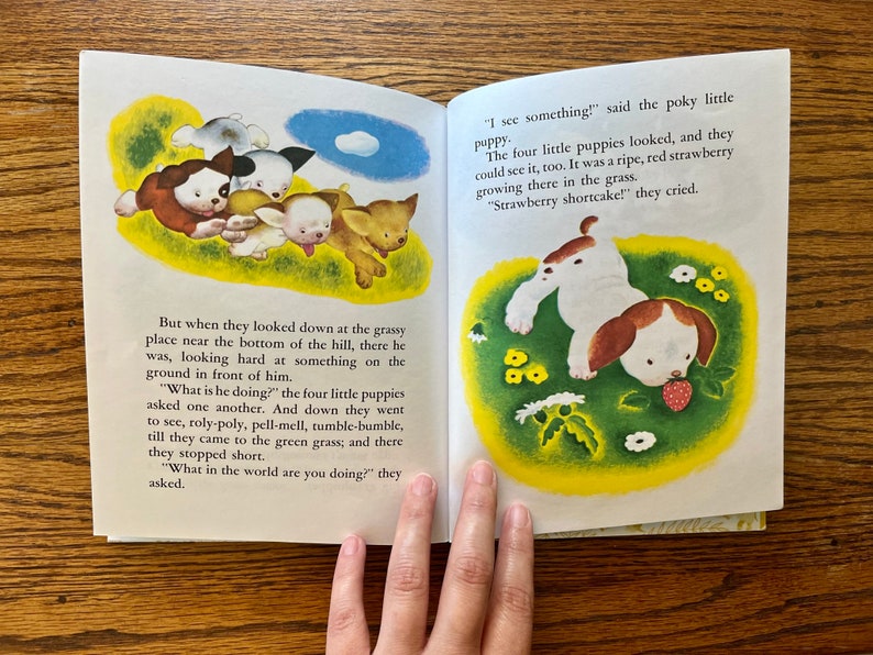 The Poky Little Puppy A Little Golden Book 1970 - Etsy