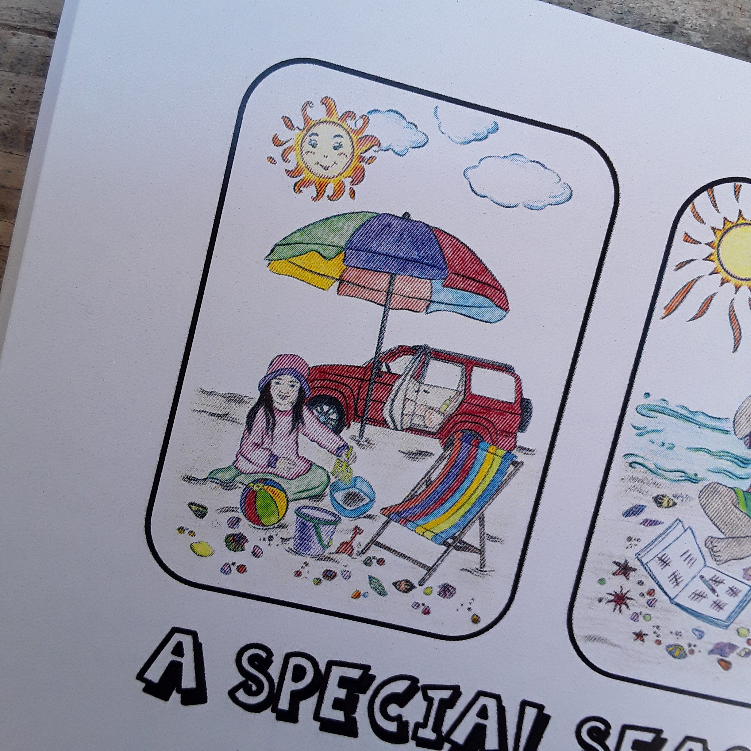A Special Seashell Sunday - Coloring and Activity Book for All Ages ...