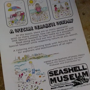 A Special Seashell Sunday - Coloring and Activity Book for All Ages ...