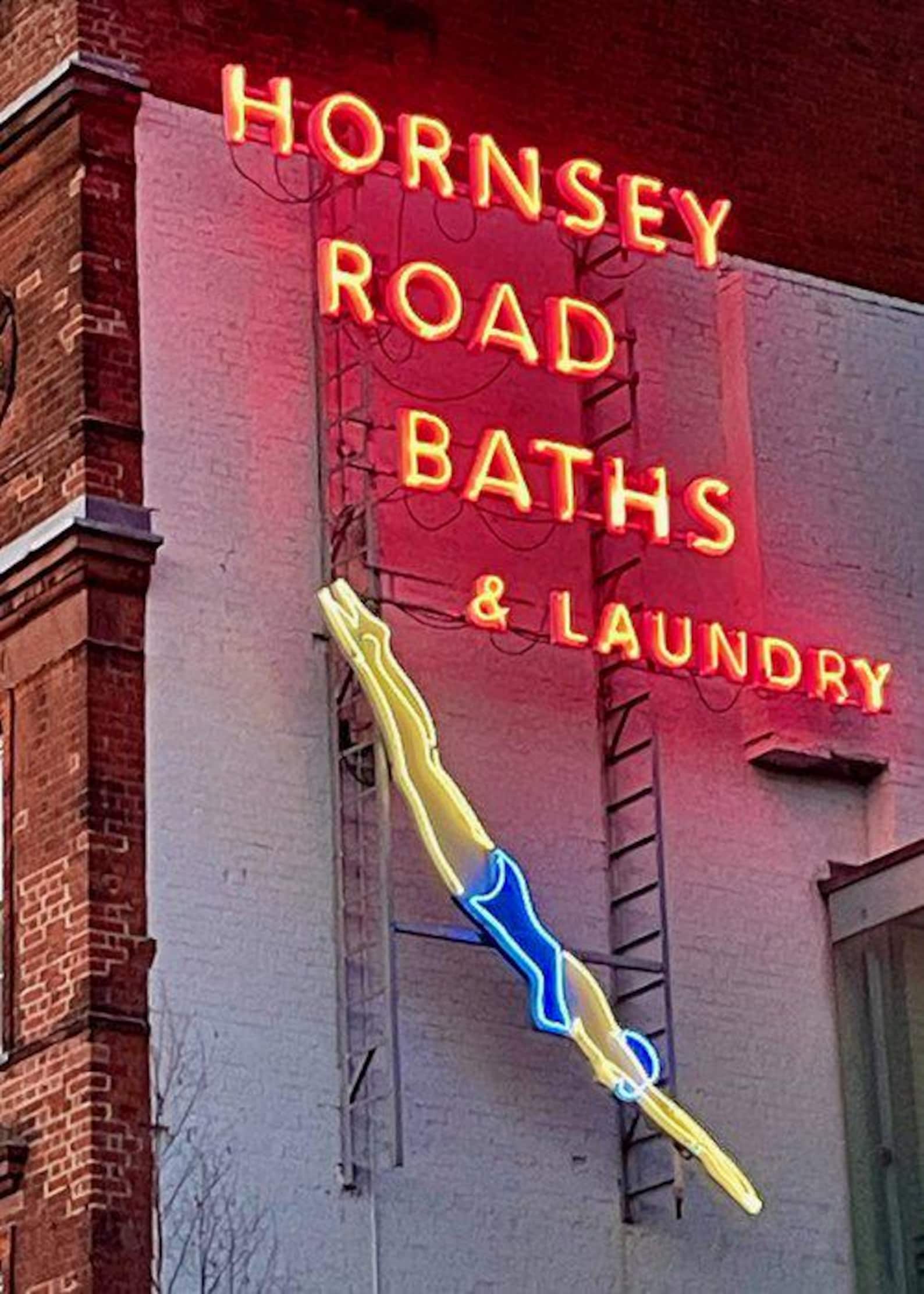Hornsey Road Baths Neon Sign - Etsy