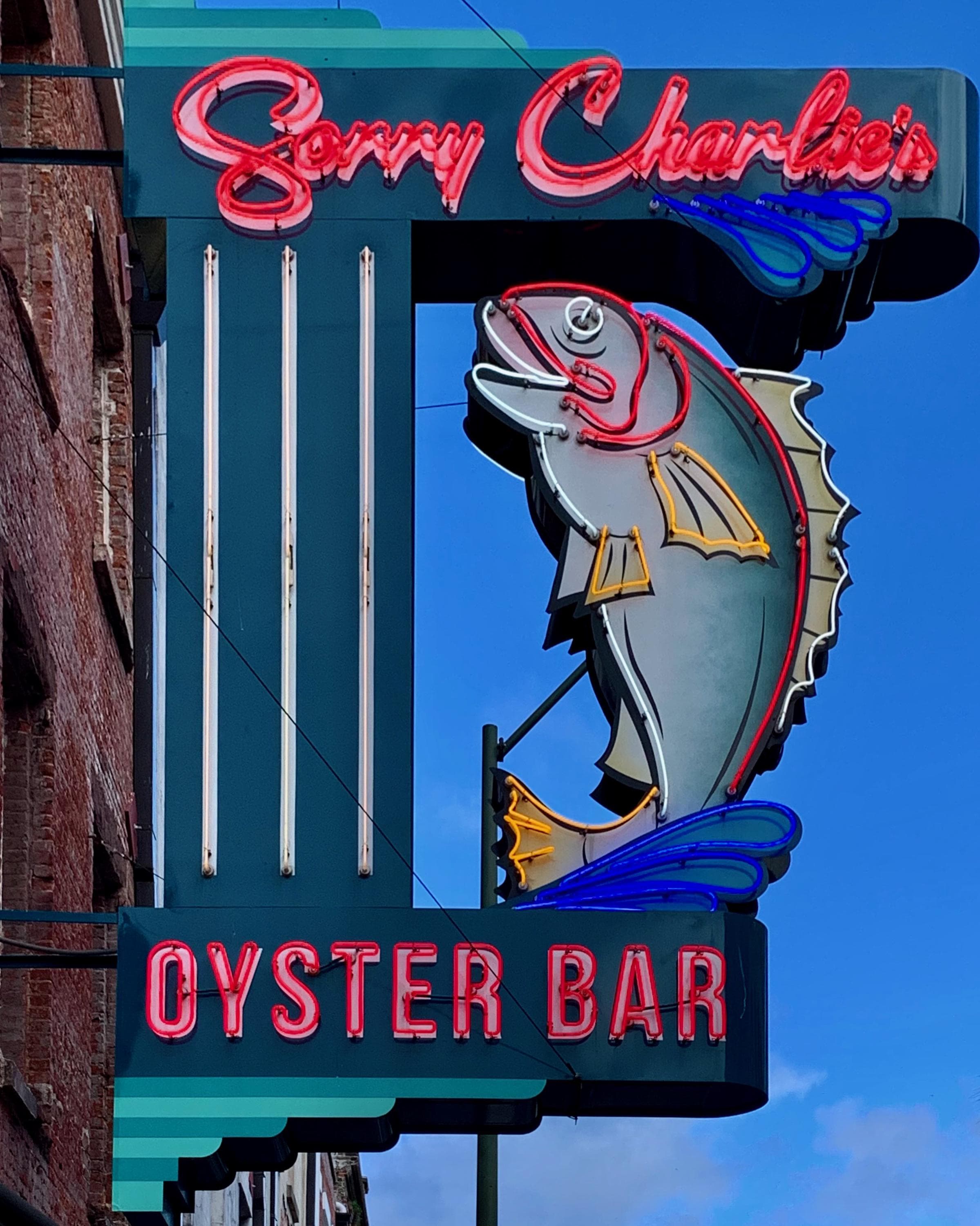 Gerry Charles Oyster Bar Neon Sign - Etsy