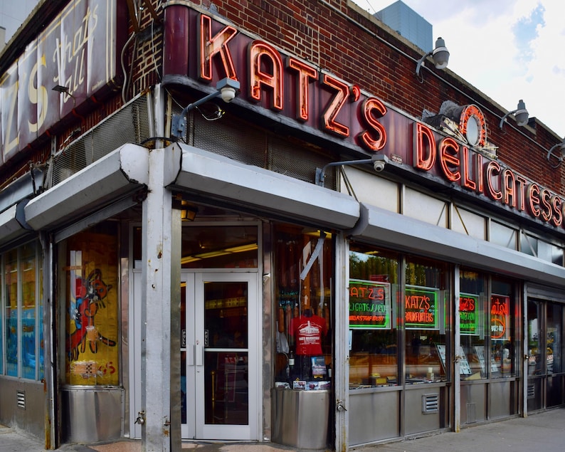 Katz's Deli in the Lower East Side - Etsy