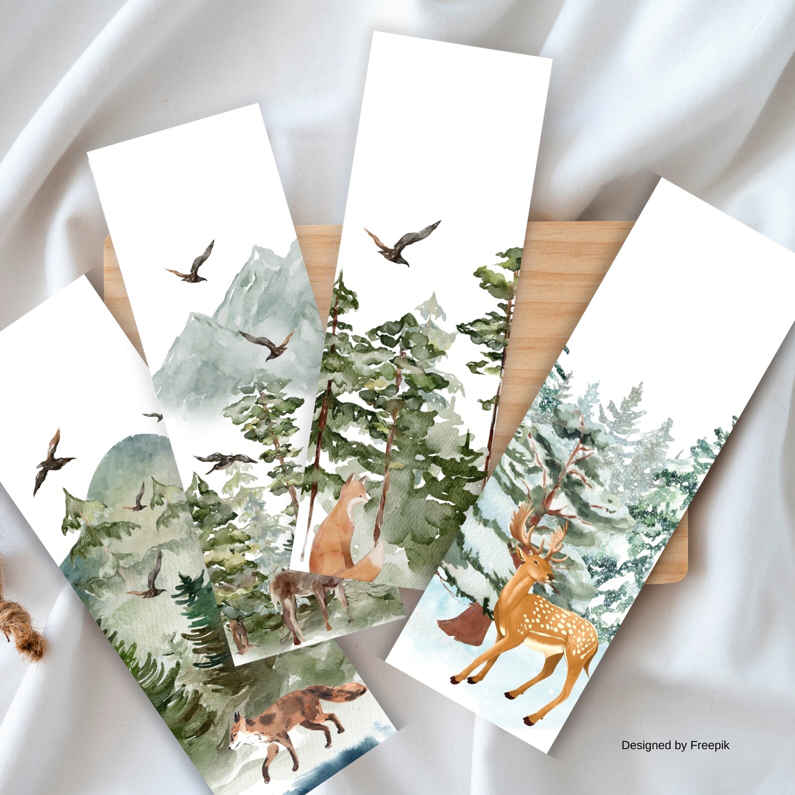 Nature Lover Printable Bookmarks - Ready-to-print PDF & JPG on Canva ...