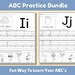 Alphabet Practice Bundle Letter Tracing Sheets Learn Letter Sounds ...