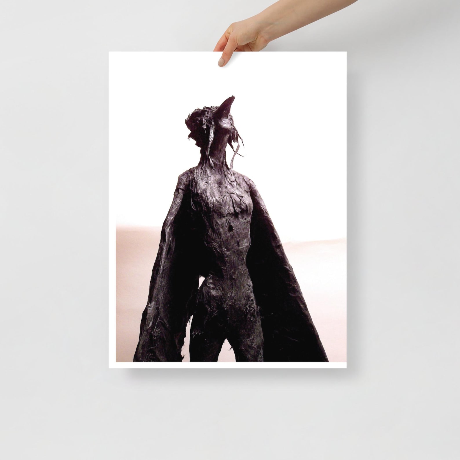 Raven Spirit Witchy Nature Fairy Fae Fantasy Creature Poster Print of ...
