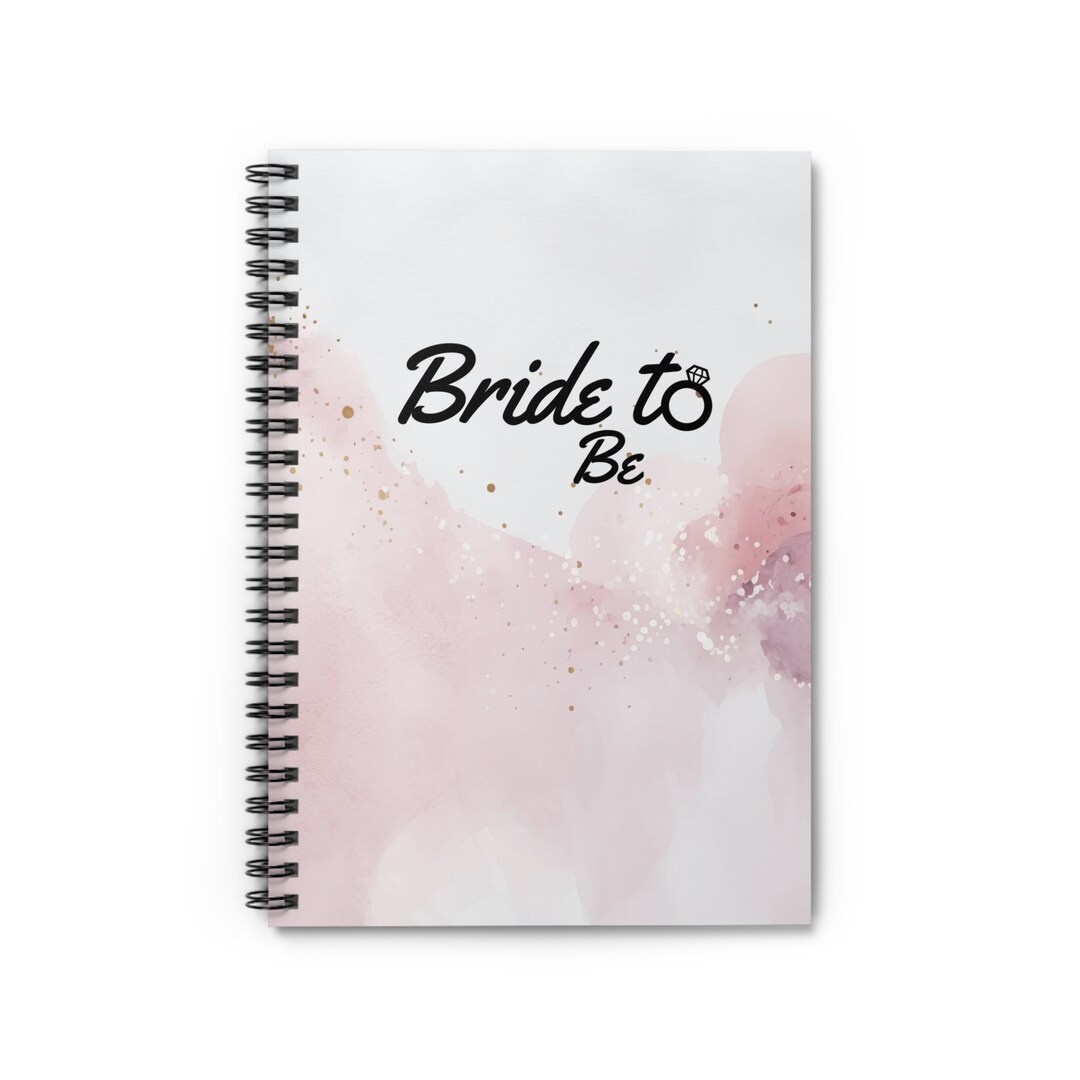 Engagement Gift, Wedding Notebook, Bride Notebook - Etsy