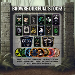 Inkling Creature Tokens x2/x6/x10 Multicolor 3D Printed Plastic Proxies ...