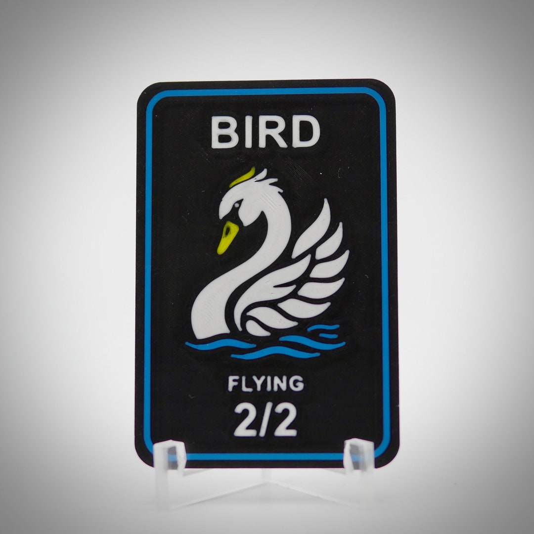 Bird Creature Tokens (x2/x6/x10) - Multicolor 3D Printed Plastic ...